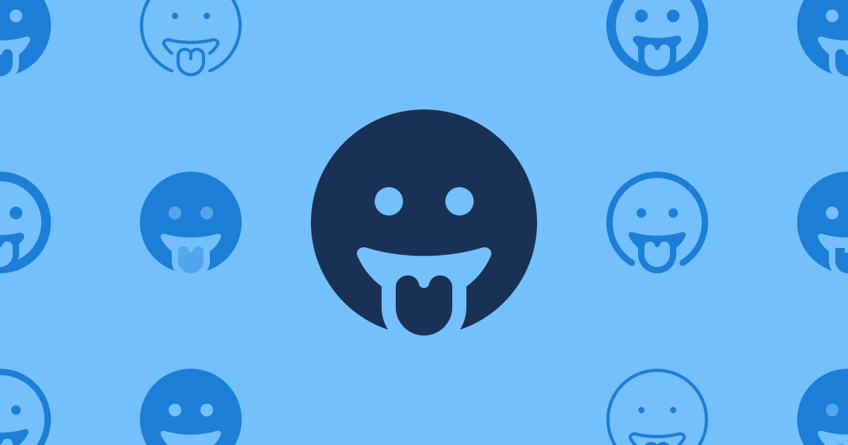 Face Grin Tongue Solid Icon | Font Awesome