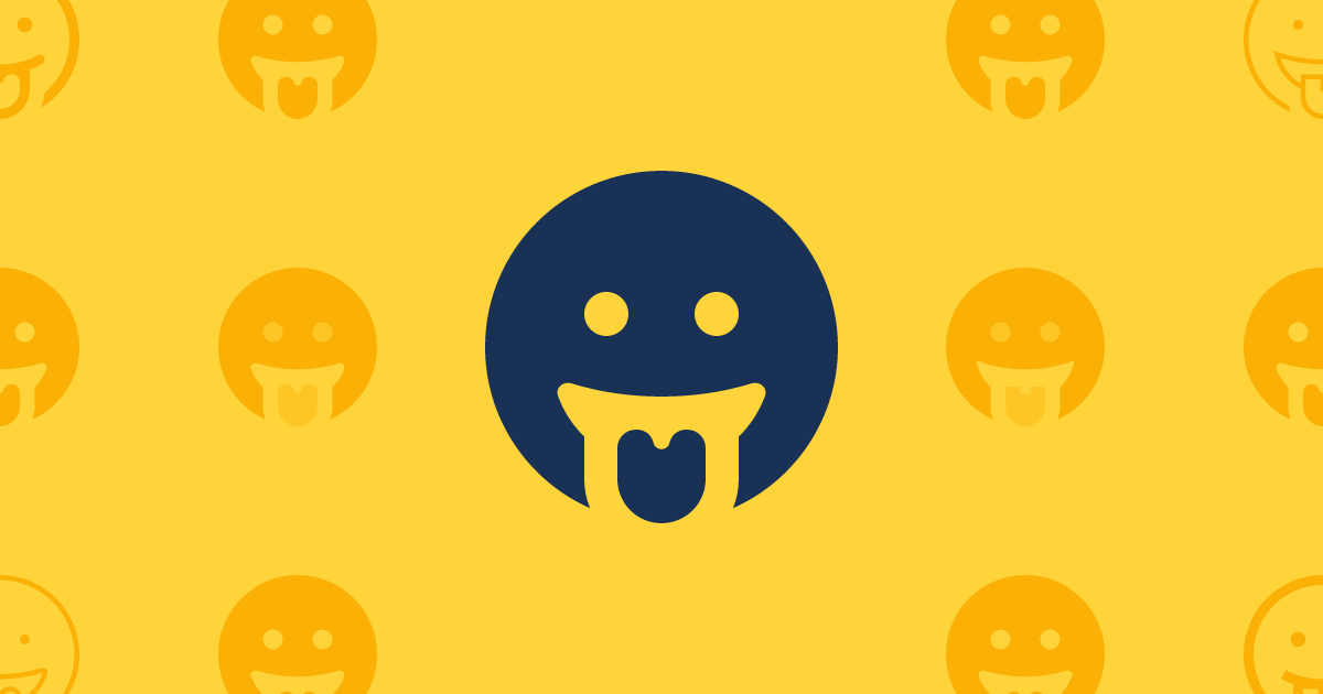 Face Grin Tongue Classic Solid Icon | Font Awesome