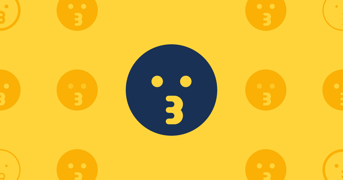 Face Kiss Solid Icon | Font Awesome