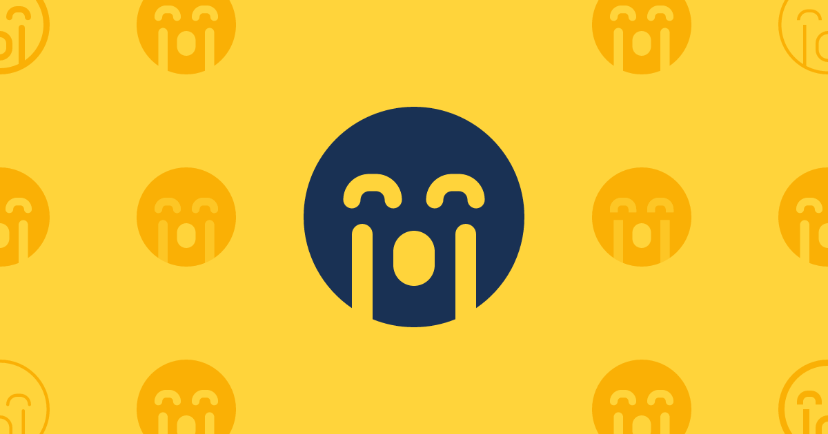 Face Sad Cry Icon | Font Awesome