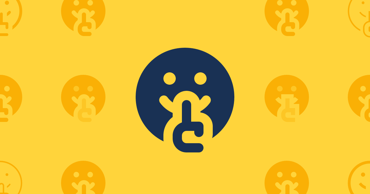 Face Shush Solid Icon | Font Awesome