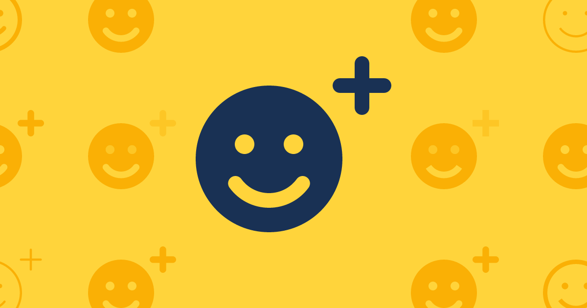 Face Smile Plus Classic Solid Icon | Font Awesome