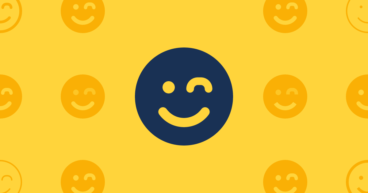 Face Smile Wink Icon | Font Awesome