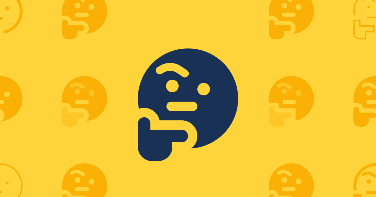 Face Thinking Regular Icon | Font Awesome