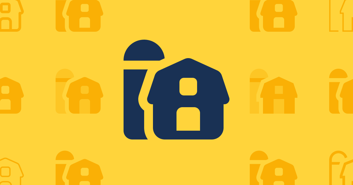 Farm Regular Icon | Font Awesome