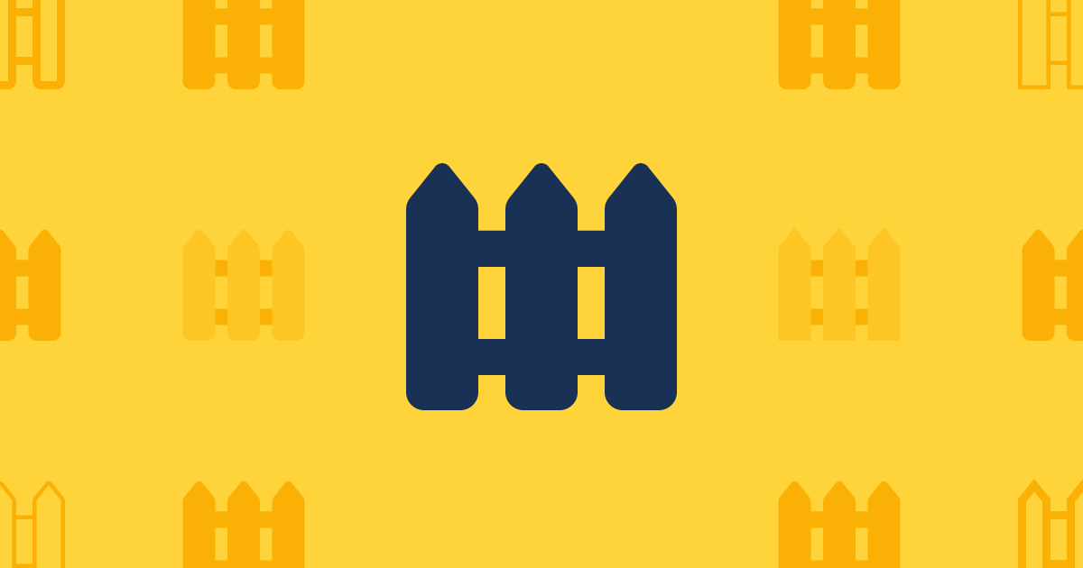 Fence Classic Solid Icon | Font Awesome