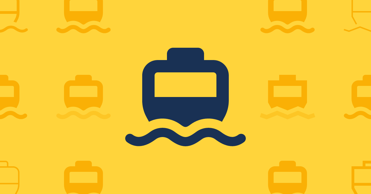 Ferry Classic Regular Icon | Font Awesome