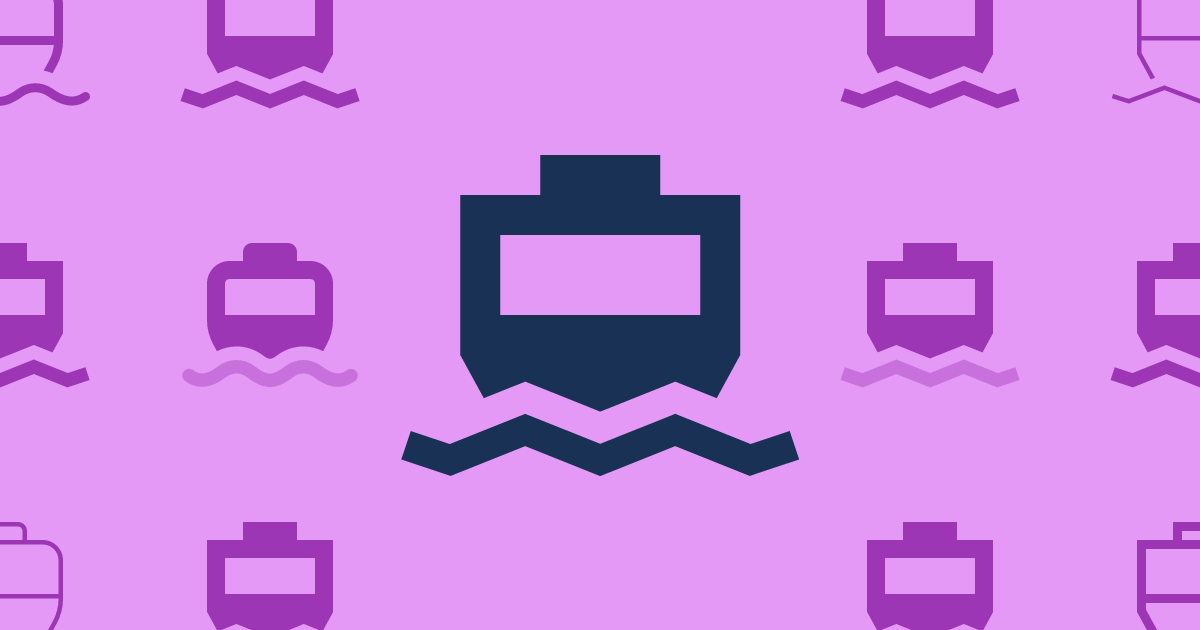 Ferry Sharp Outline Icon (Sharp Regular) — SVG Download | Font Awesome