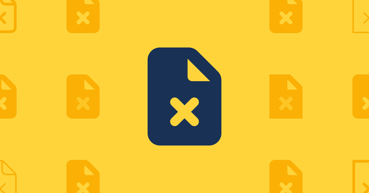 File Xmark Thin Icon (Classic Thin) — SVG Download | Font Awesome