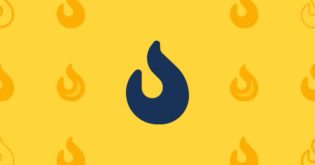 Fire Flame Curved Classic Solid Icon | Font Awesome