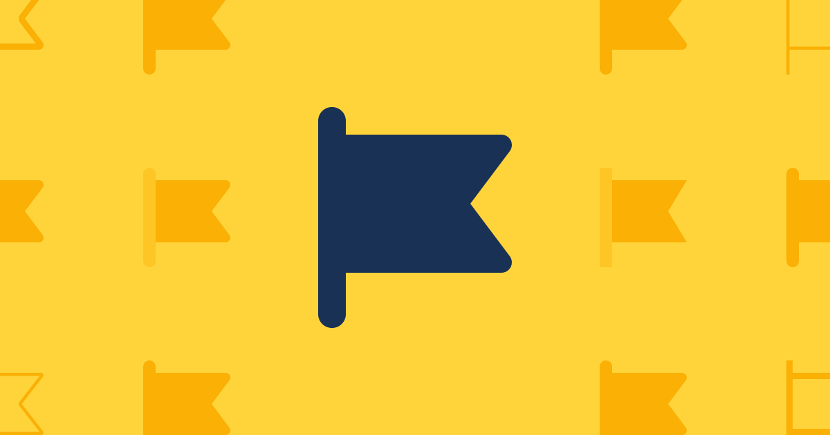 Flag Swallowtail Thin Icon | Font Awesome