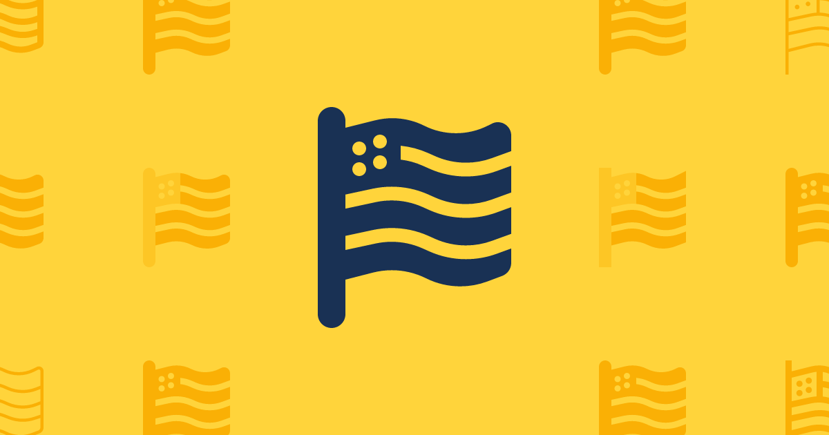 United States of America Flag Solid Icon | Font Awesome