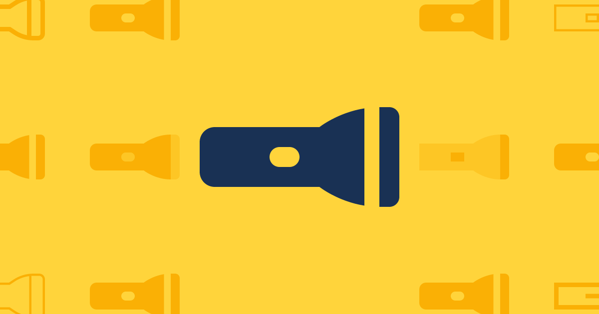 Flashlight Classic Solid Icon | Font Awesome