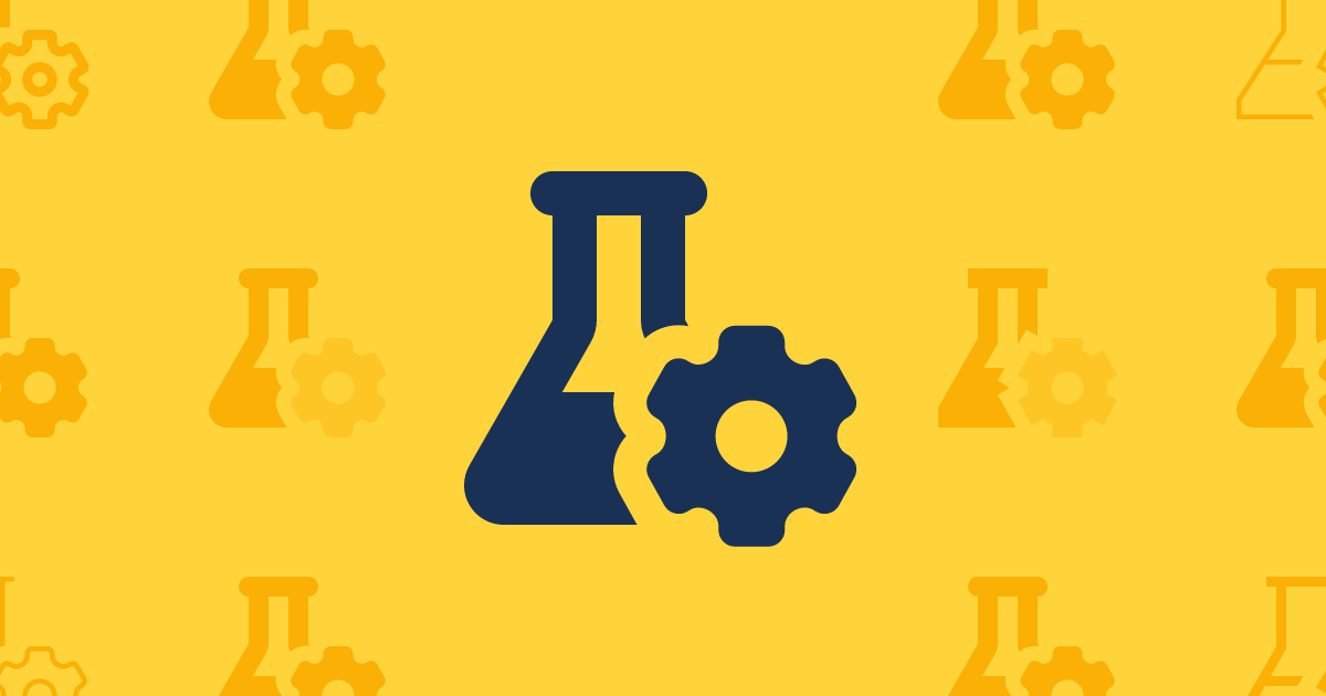 Flask Gear Classic Thin Icon | Font Awesome