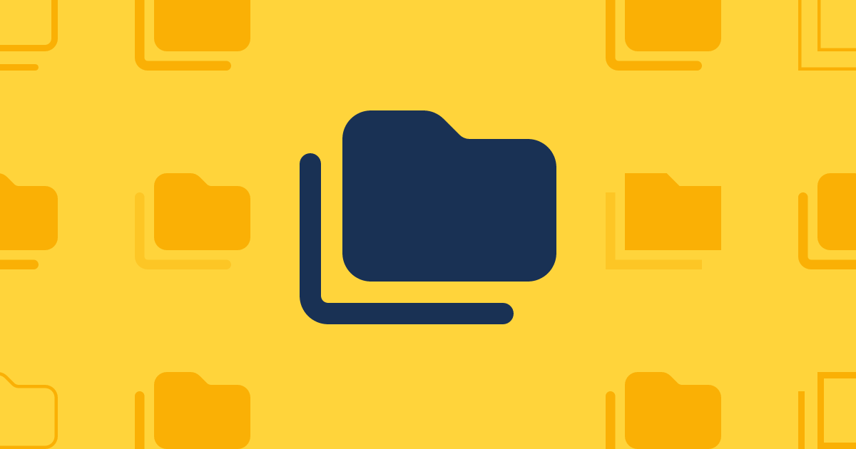 Folders Solid Icon | Font Awesome