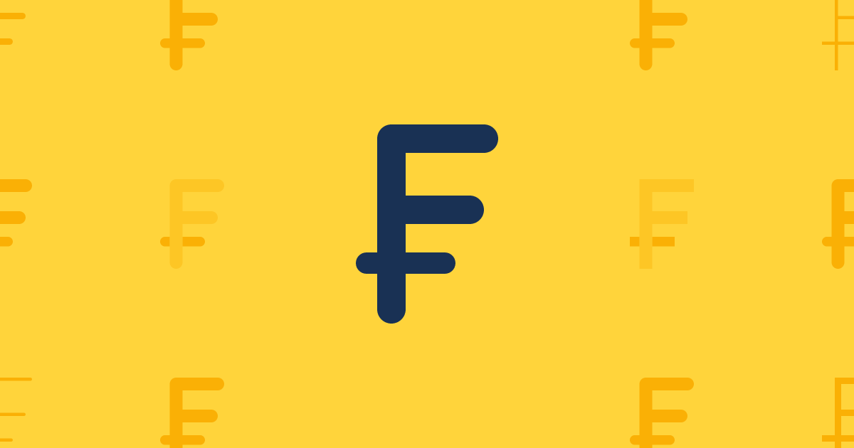 Franc Sign Icon | Font Awesome