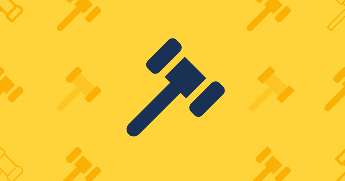 Gavel Classic Solid Icon | Font Awesome