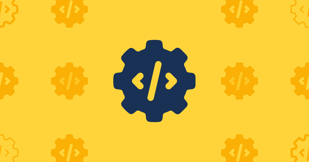 Gear Complex Code Solid Icon | Font Awesome