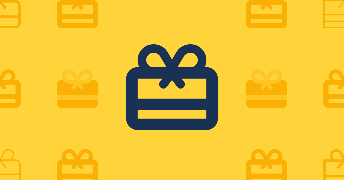 Gift Card Solid Icon | Font Awesome