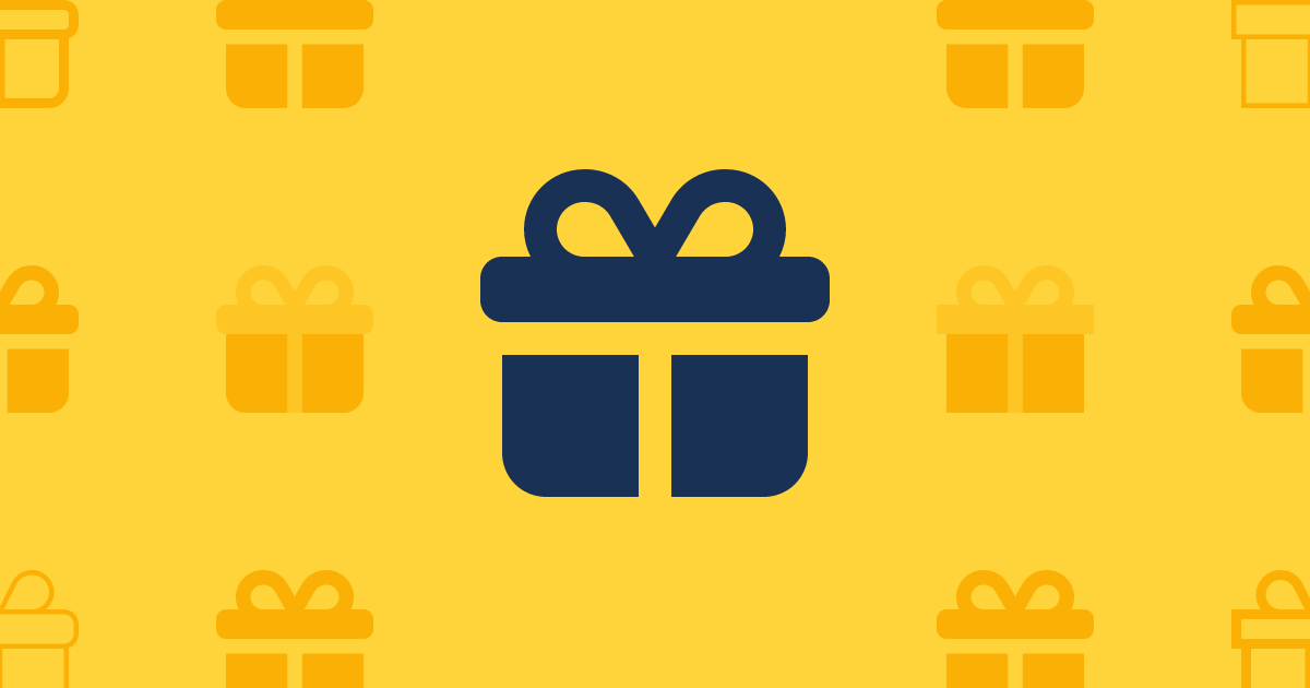 Gift Classic Light Icon | Font Awesome