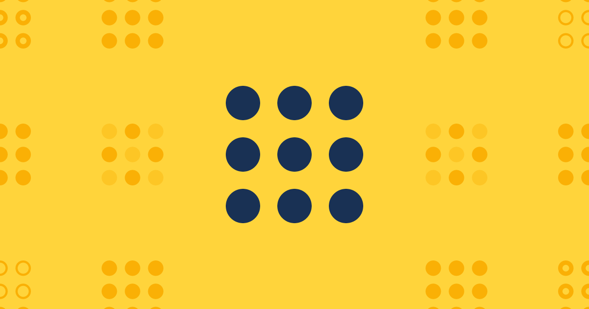 Grid Round Classic Solid Icon | Font Awesome