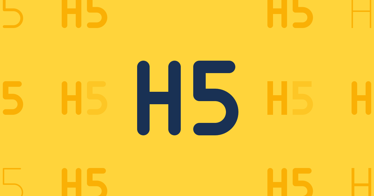 H5 Icon | Font Awesome