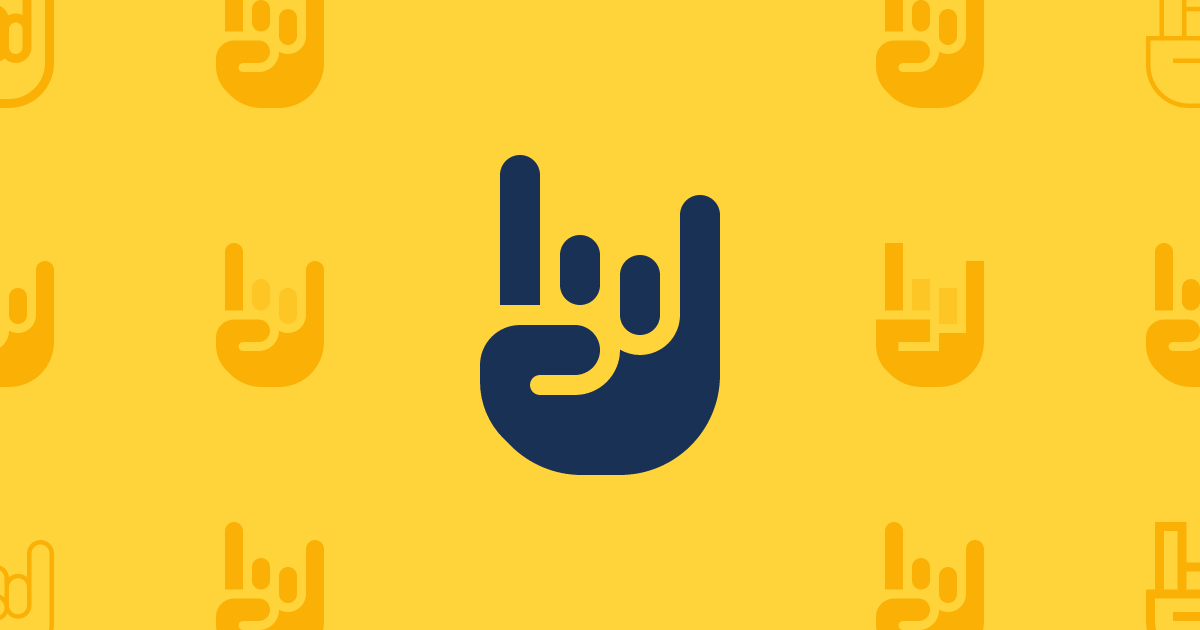 Hand Horns Regular Icon | Font Awesome