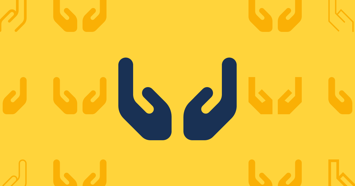Hands Holding Solid Icon | Font Awesome