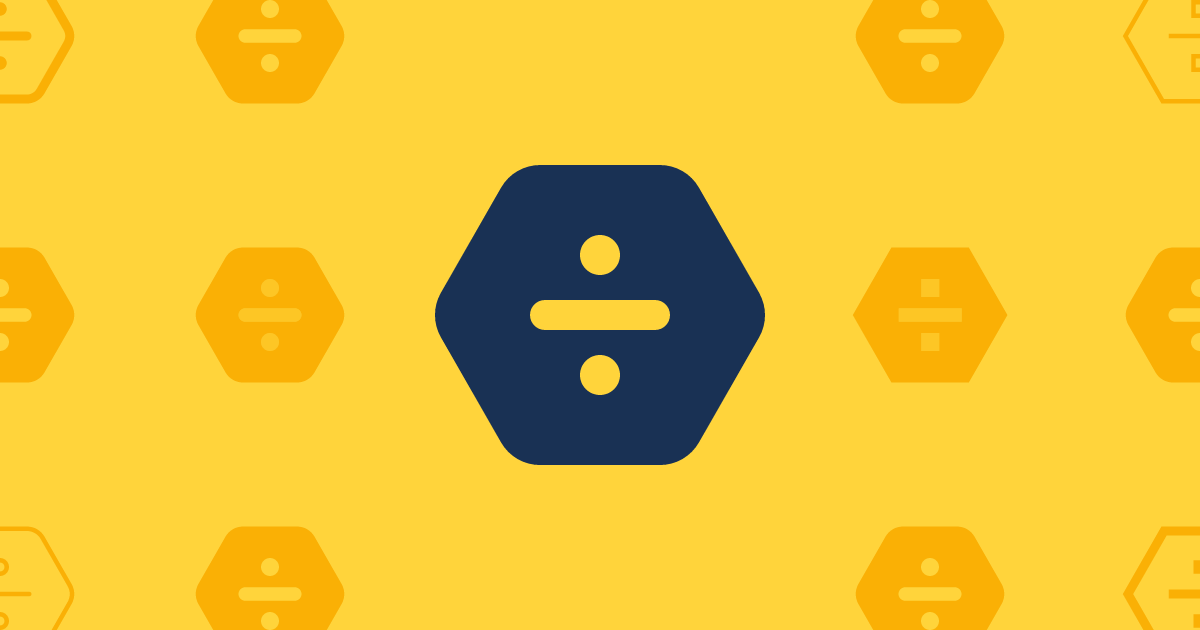 Hexagon Divide Icon | Font Awesome