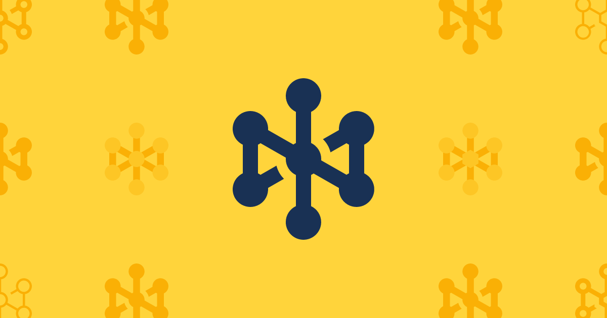 Hexagon Nodes Icon | Font Awesome