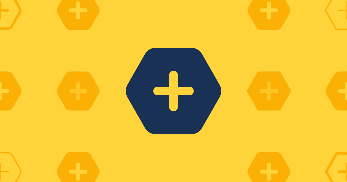 Hexagon Plus Classic Solid Icon | Font Awesome