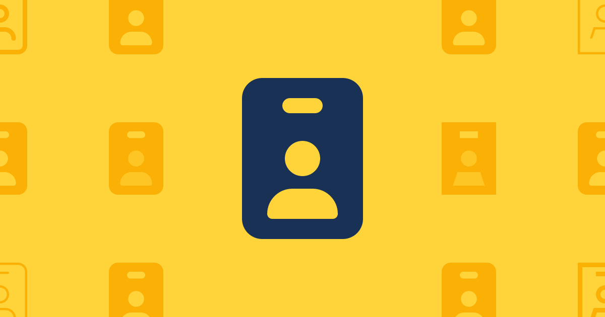 Id Badge Icon | Font Awesome