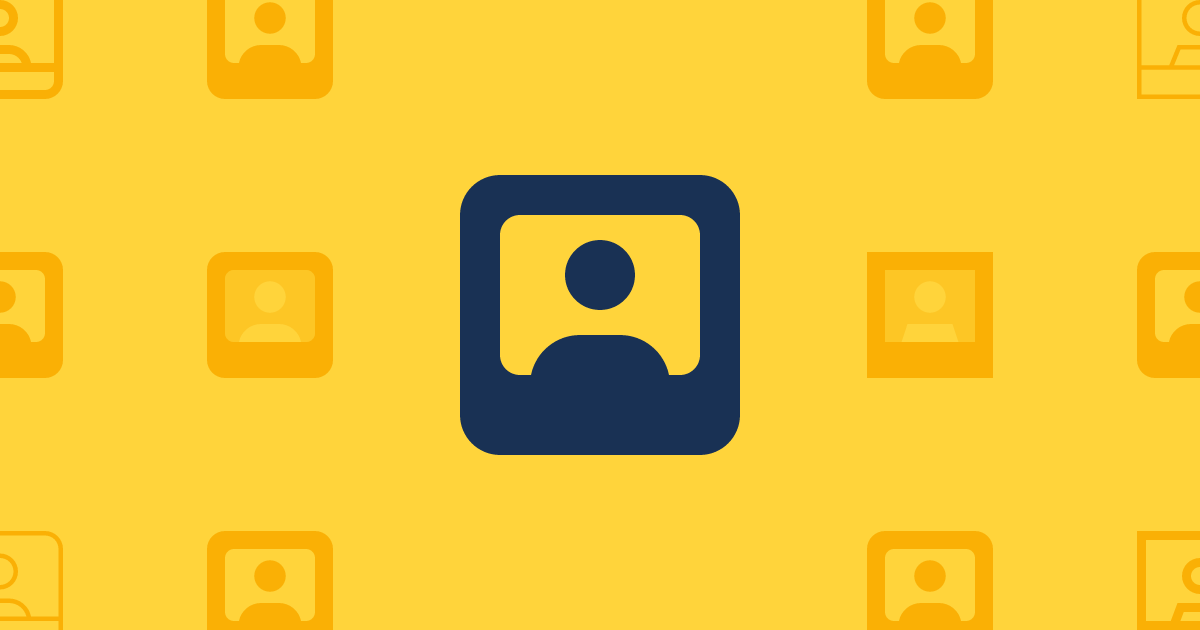 Image Polaroid User Classic Solid Icon | Font Awesome