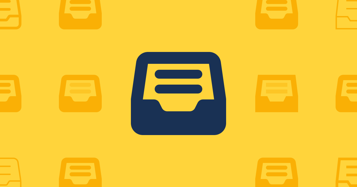 Inbox Full Classic Regular Icon | Font Awesome