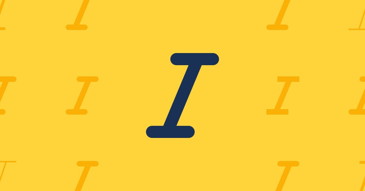 italic Solid Icon | Font Awesome