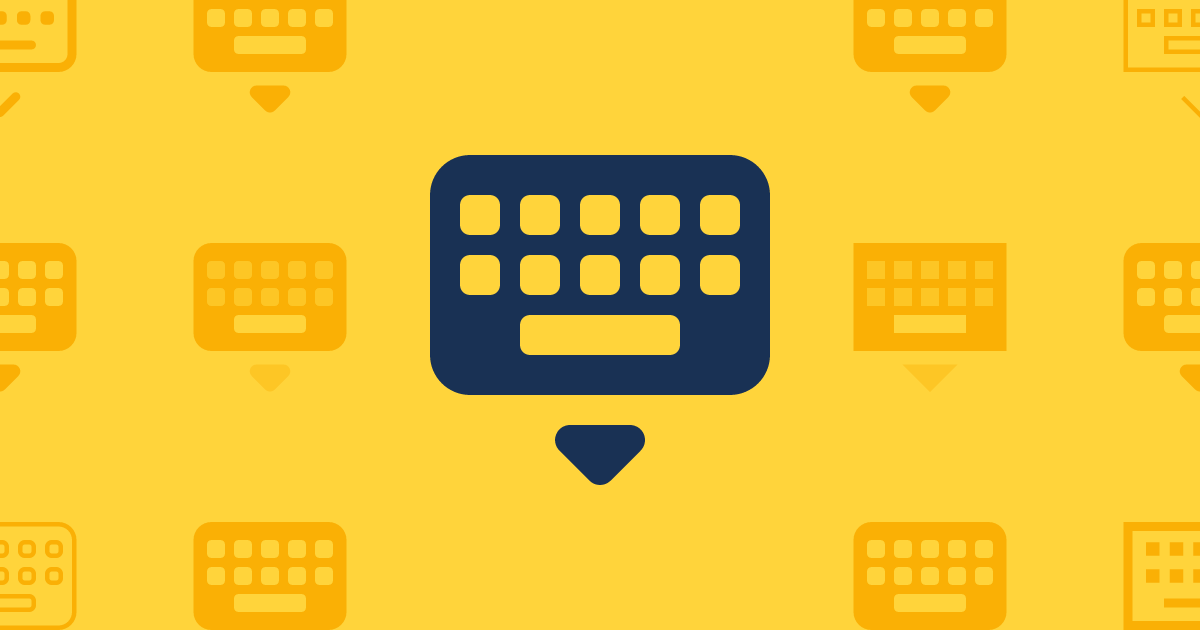 Keyboard Down Classic Duotone Icon | Font Awesome