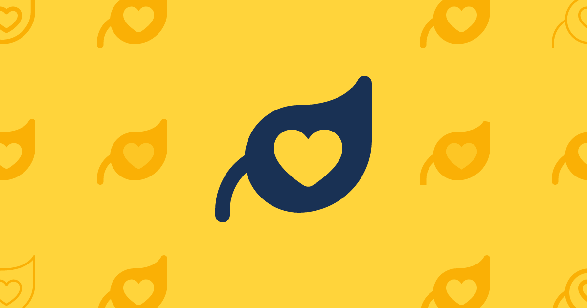 Leaf Heart Solid Icon | Font Awesome