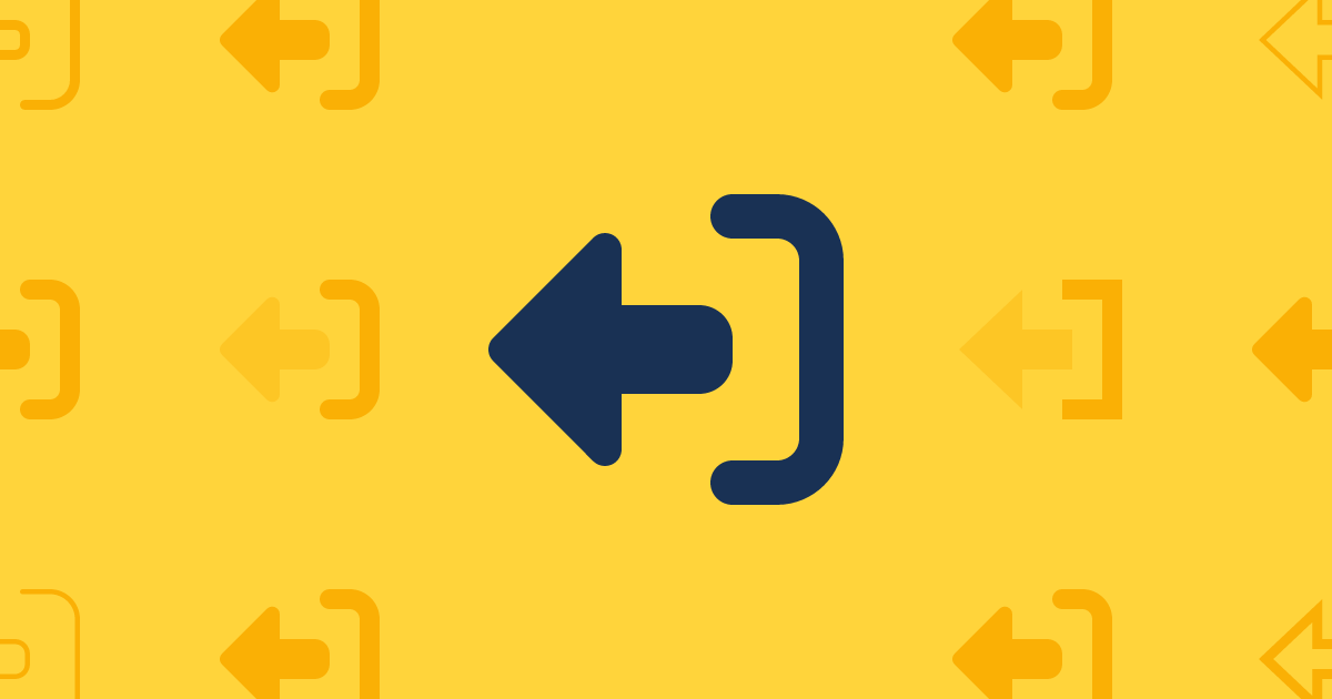 Left From Bracket Classic Solid Icon | Font Awesome