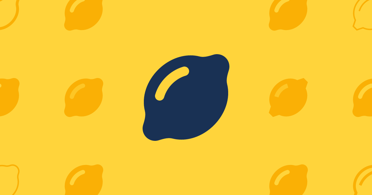 Lemon Classic Solid Icon | Font Awesome
