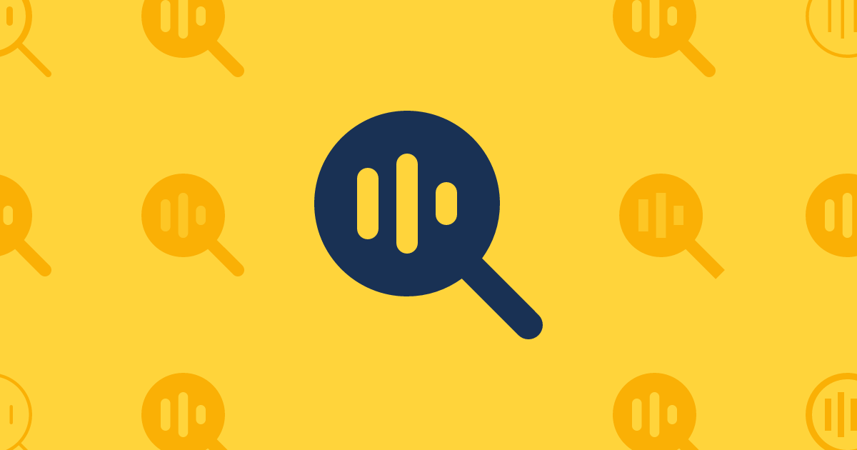 Magnifying Glass Waveform Solid Icon | Font Awesome