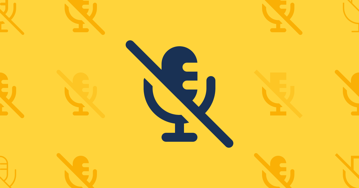 Microphone Lines Slash Classic Regular Icon | Font Awesome