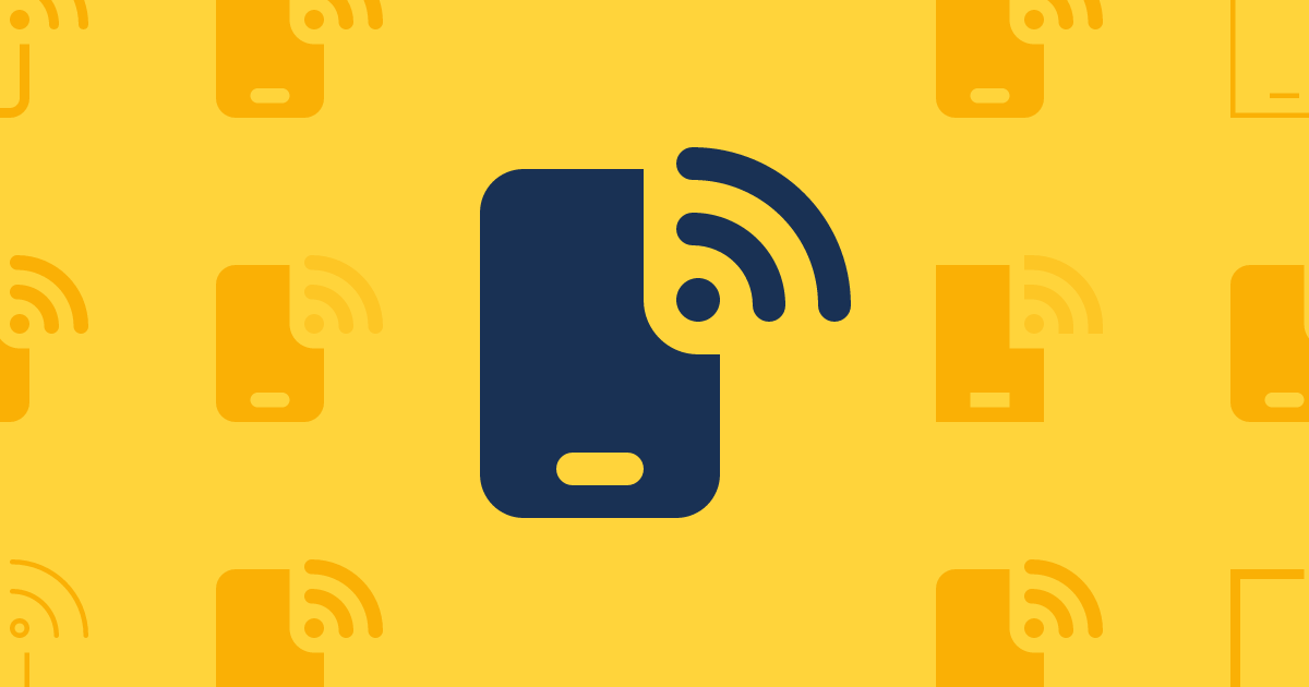 Mobile Signal Out Classic Solid Icon | Font Awesome