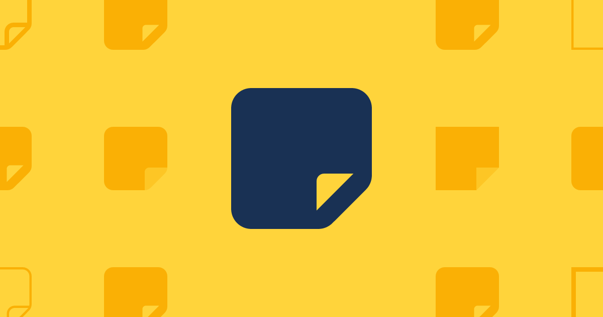 Note Sticky Filled Icon (Classic Solid) — Free SVG Download | Font Awesome