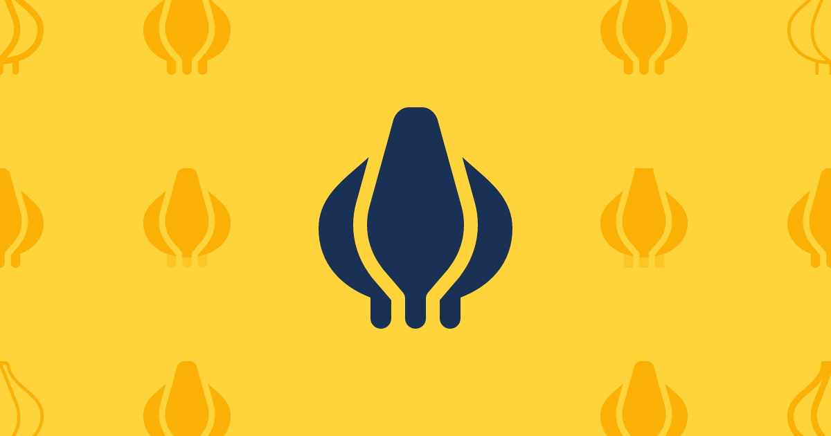 Onion Light Icon | Font Awesome