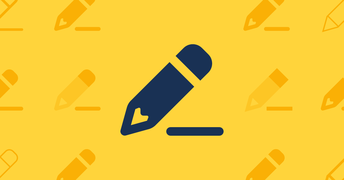 Pencil Line Icon | Font Awesome