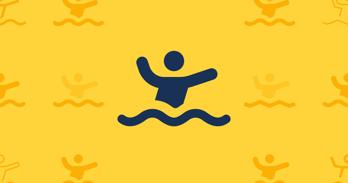Person Drowning Filled Icon (Classic Solid) — Free SVG Download | Font ...