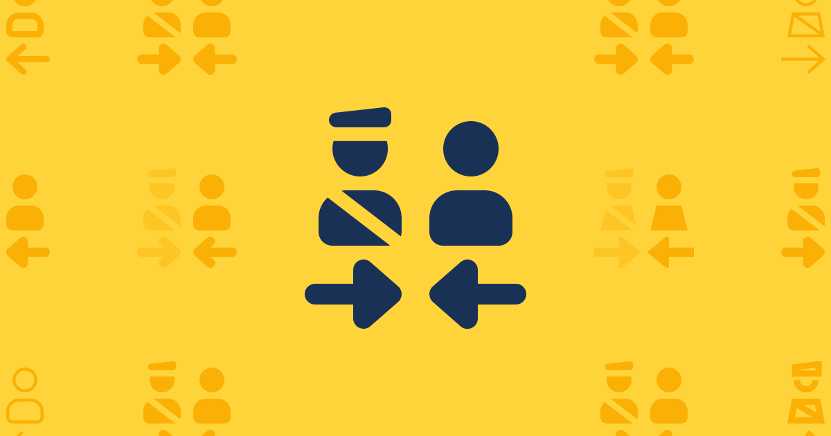 Person Military To Person Classic Solid Icon | Font Awesome