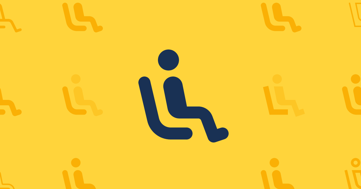 Person Seat Reclined Solid Icon | Font Awesome