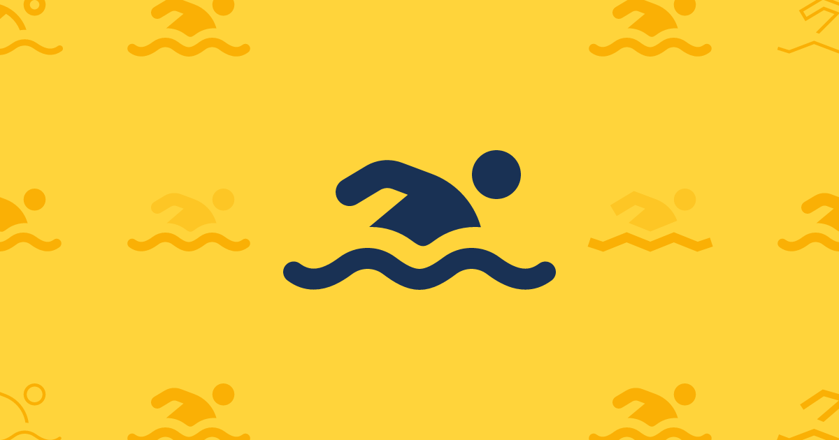 Person Swimming Filled Icon (Classic Solid) — Free SVG Download | Font ...