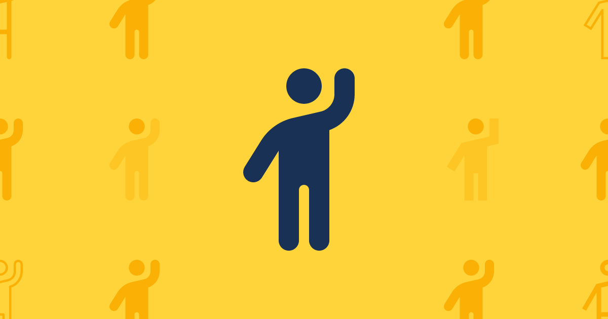 Person Waving Classic Solid Icon | Font Awesome